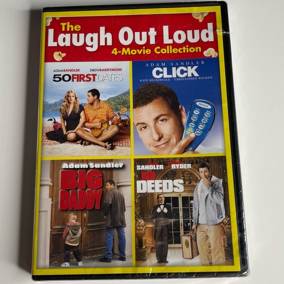 Sony | Media | The Laugh Out Loud 4movie Collection Adam Sandler Dvd ...